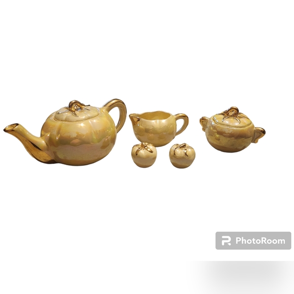 pantry parade | Dining | Vintage Pantry Parade Lustre Tomato Tea ...